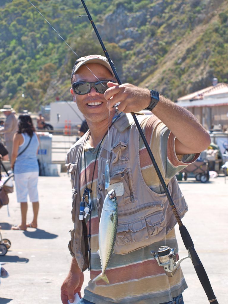 Pacific Chub Mackerel - Pier Fishing in California