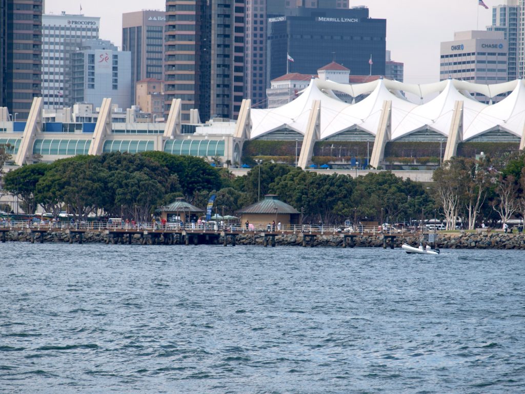 Embarcadero Marina Park Pier — San Diego - Pier Fishing in California