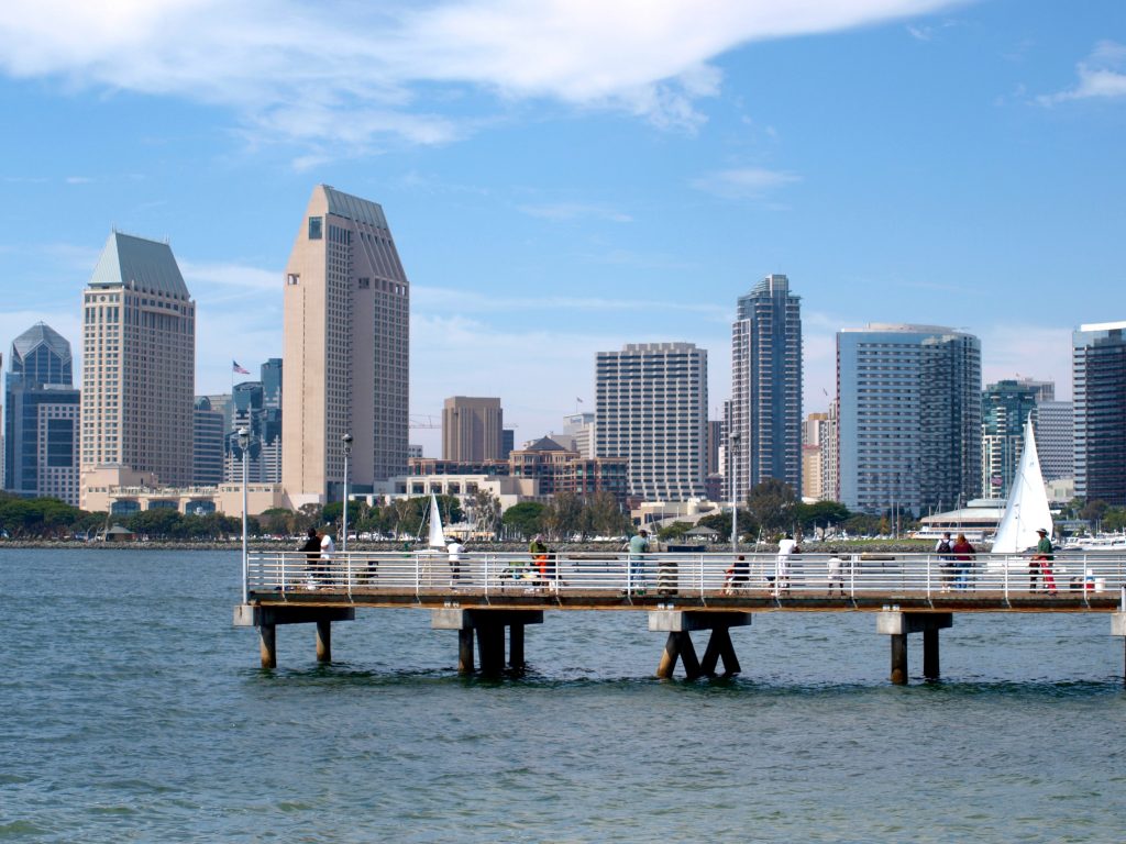 Coronado Ferry Landing Pier - Pier Fishing in California