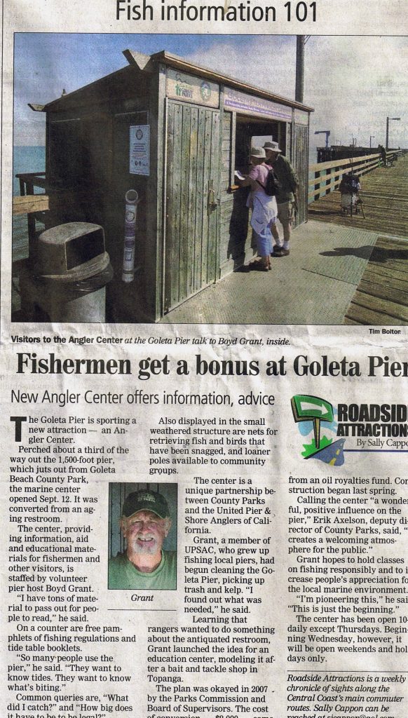 Goleta Pier - Pier Fishing in California