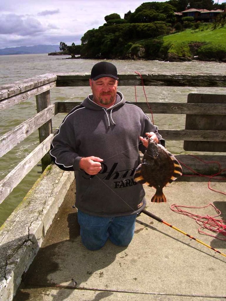 Starry Flounder - Pier Fishing in California