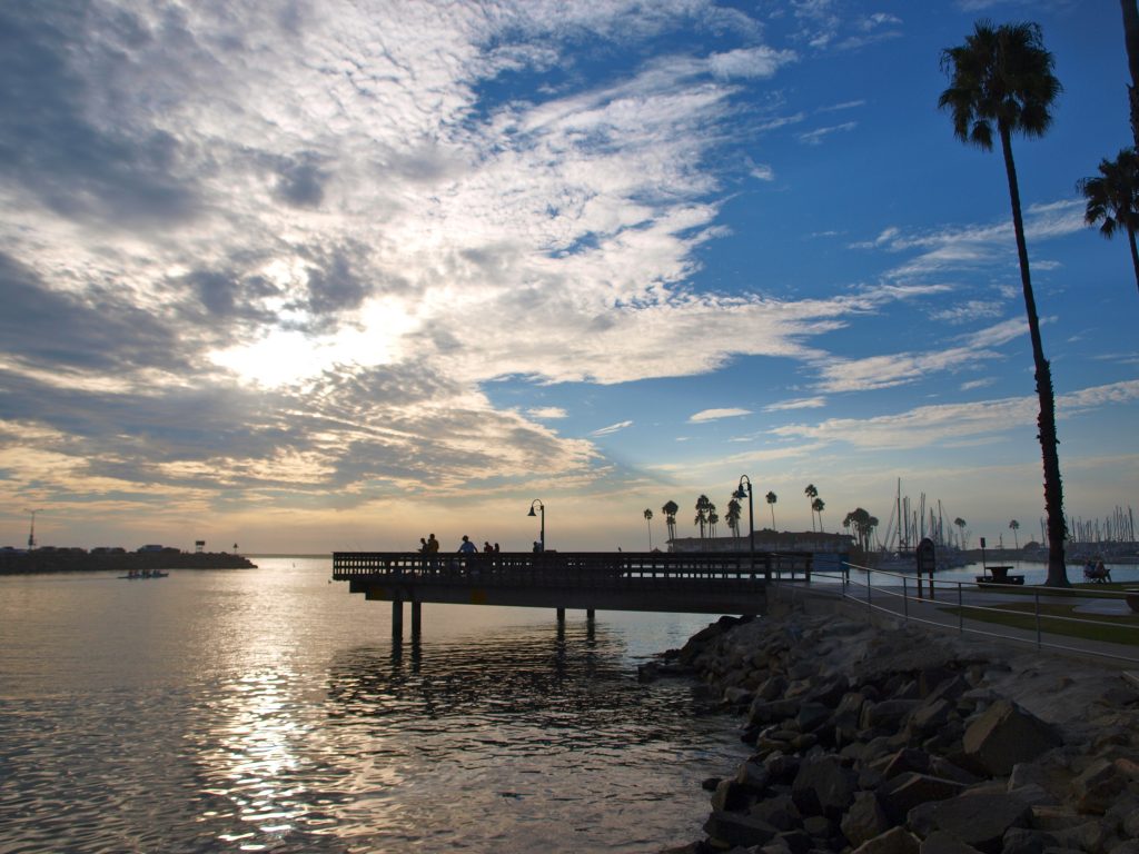 Oceanside Small Craft Harbor Fishing Pier - Pier Fishing in California
