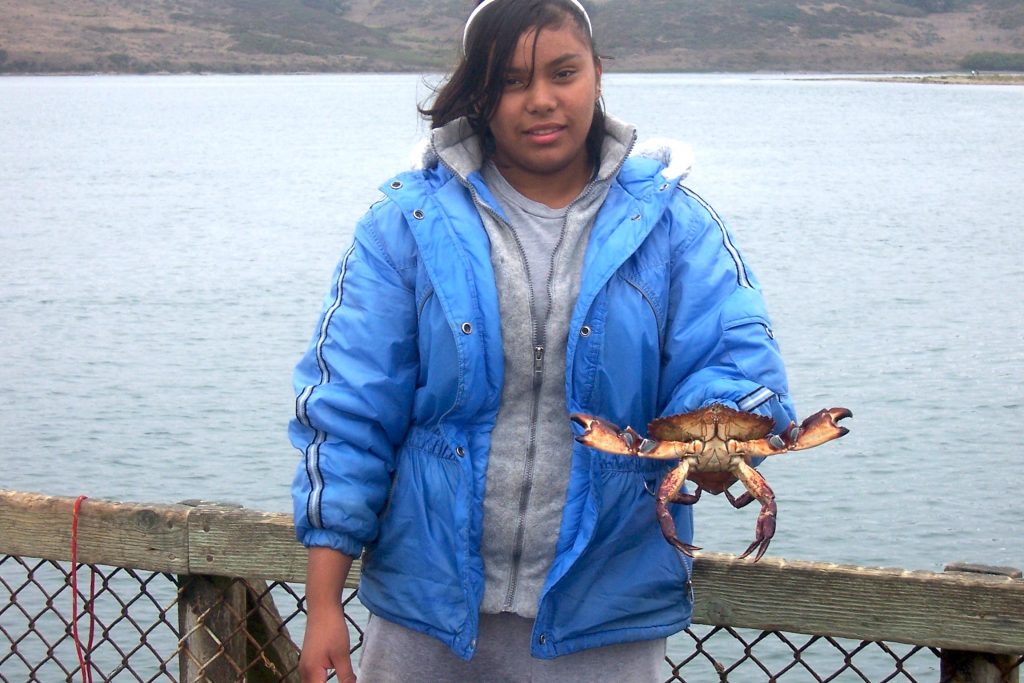Red Crab aka Red Rock Crab - Pier Fishing in California