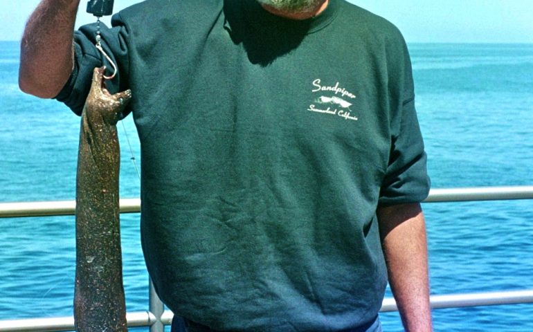 California Moray - Pier Fishing in California