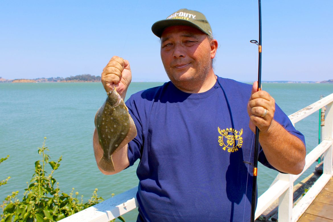 Diamond Turbot - Pier Fishing in California