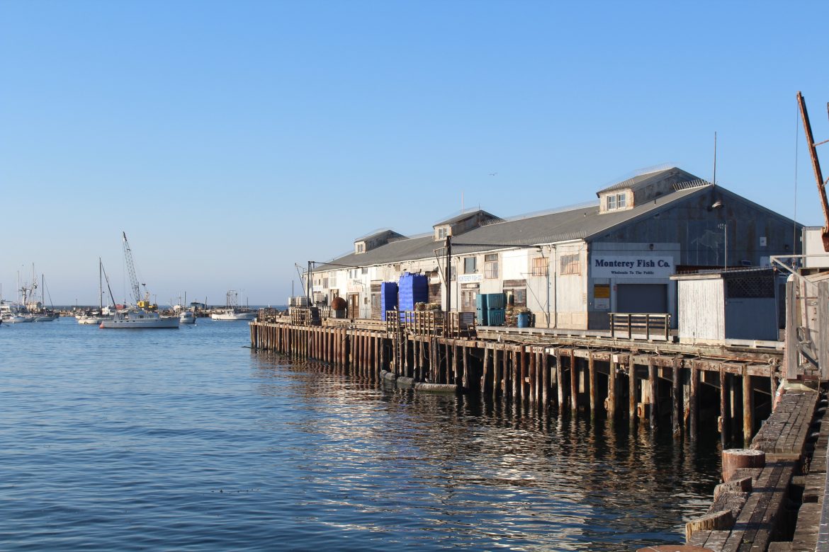 Monterey Municipal Wharf #2 - Pier Fishing in California