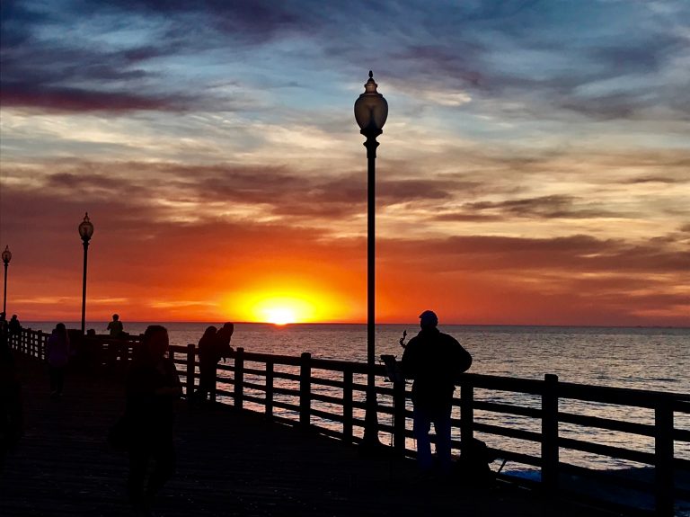 2018_Oceanside.Pier_Mike17_Sunset_Singer_X - Pier Fishing in California
