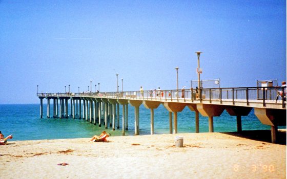 Aliso Beach Pier — Laguna Beach — Gone But Not Forgotten - Pier Fishing ...