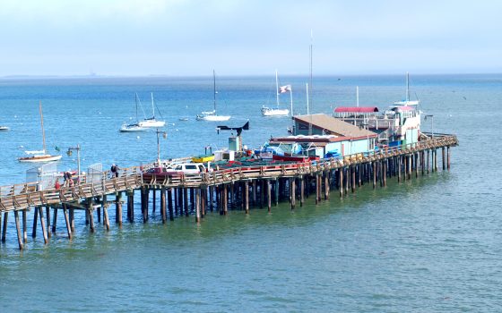Capitola Wharf - Pier Fishing in California