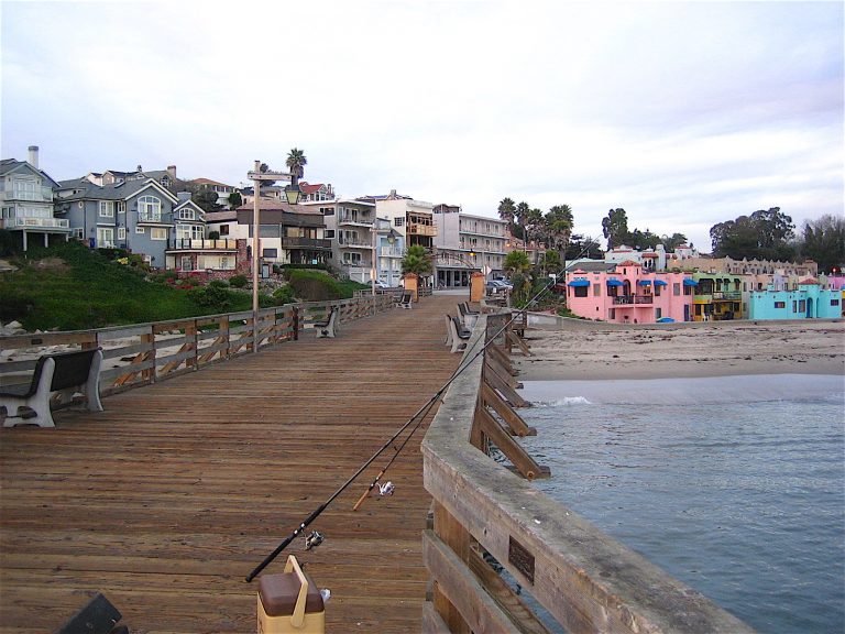 Capitola Wharf - Pier Fishing in California
